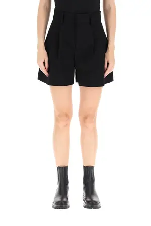 Red Valentino High Waist Mini Shorts