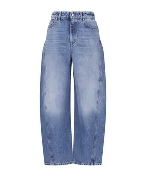 Givenchy Cocoon Wide-leg Jeans - Light Blue