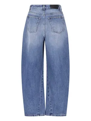 Givenchy Cocoon Wide-leg Jeans - Light Blue
