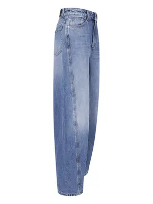 Givenchy Cocoon Wide-leg Jeans - Light Blue