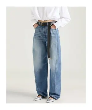 Givenchy Cocoon Wide-leg Jeans - Light Blue