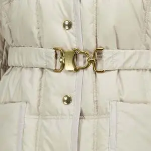 Moncler Cygnes Logo Patch Padded Jacket