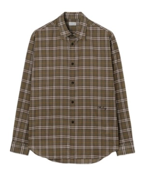 Burberry Relaxed Fit Check Cotton Shirt - Brown Fen