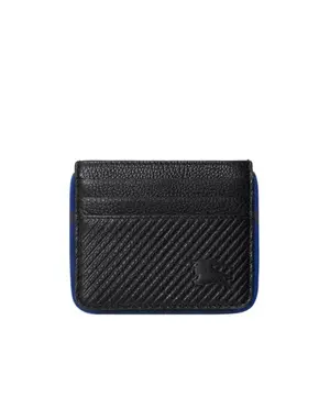 Burberry Logo-embossed Card Holder - Black