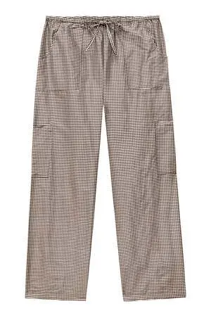 Donni. The Taffeta Drawstring Cargo Pant