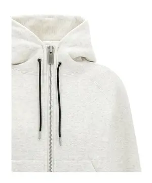 Sacai Zip-up Drawstring Hoodie