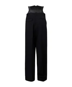 Dsquared2 Tailored2 Corset Wide Pant - Black