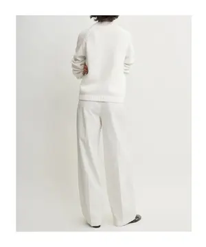 TOTEME Hammered Button Cotton Cardigan