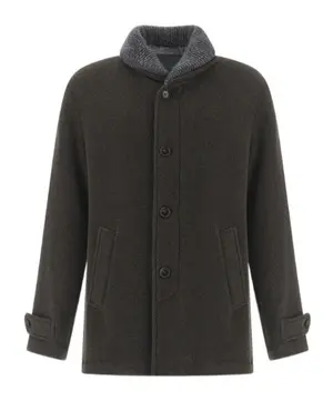 Paul & Shark Lined Wool Car Coat