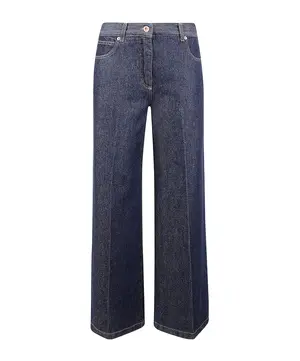 Aspesi Wide Leg Jeans - Blue