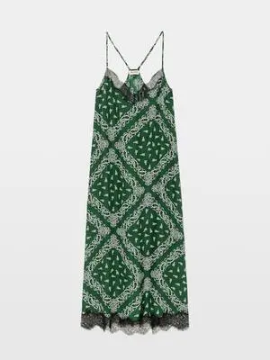 Zadig&Voltaire Respa Silk Dress - Meadow