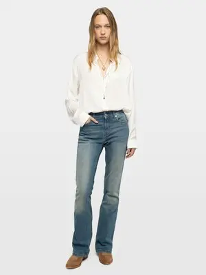 Zadig&Voltaire Tyrica Satin Shirt - Judo