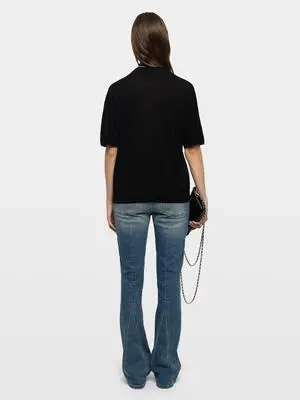 Zadig&Voltaire Idaz" Cashmere Sweater With Heart Motif