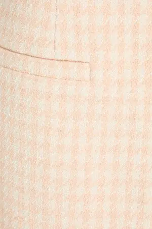 ANINE BING Vanessa Houndstooth Bouclétweed Mini Skirt