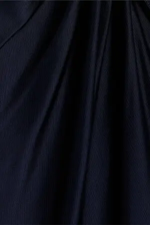 Rabanne Asymmetric Embellished Satin-jersey Maxi Dress