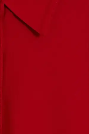 ANINE BING Bridget Silkblend Crepe De Chine Shirt