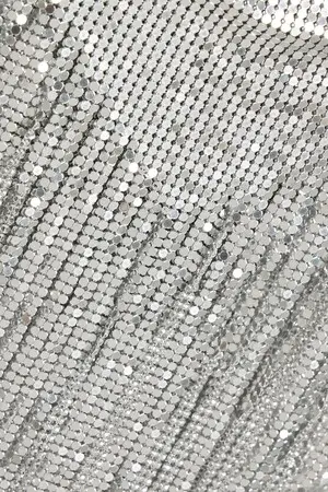 Rabanne Fringed Chainmail Top