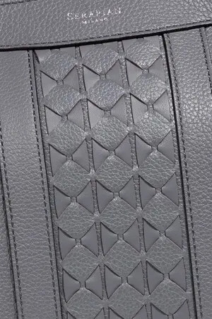 SERAPIAN Secret Texturedleather Tote