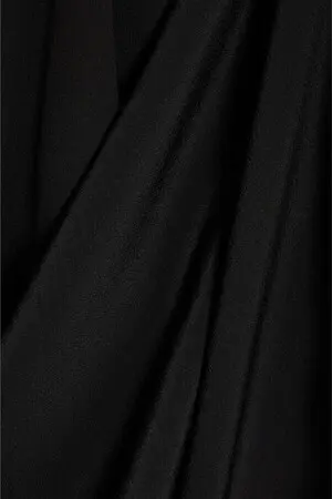 Victoria Beckham Draped Silk Midi Dress