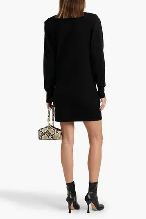 ANINE BING Guita Merino Wool And Cashmereblend Mini Dress