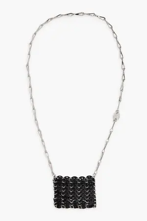 Rabanne 1969 Micro Chainmail Shoulder Bag - Black
