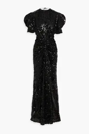 Victoria Beckham Sequined Lace Gown
