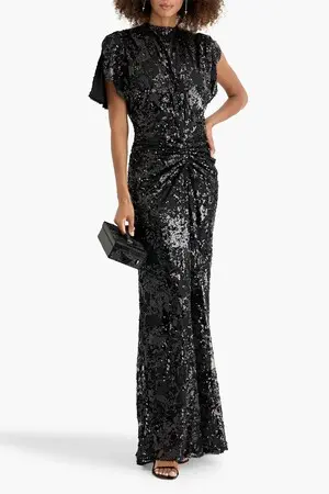 Victoria Beckham Sequined Lace Gown