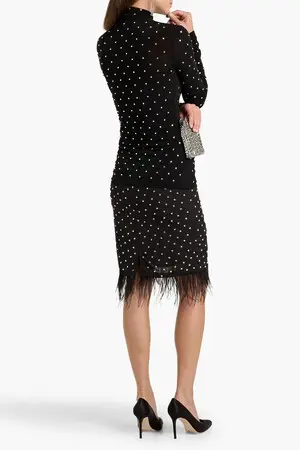 Rabanne Crystalembellished Cuproblend Jersey Top