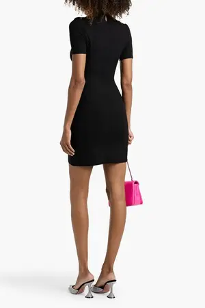 Rabanne Asymmetric Stretchjersey Mini Dress