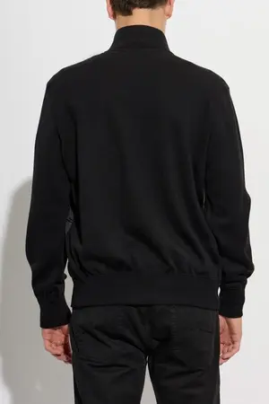 Paul & Shark Cardigan With Quilted Front