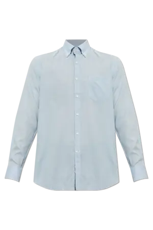 Paul & Shark Plaid Pattern Shirt - Light Blue
