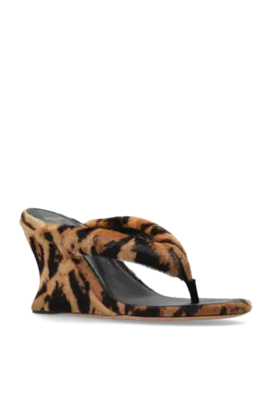 Balenciaga Wedge Heeled Slides ‘gaeta
