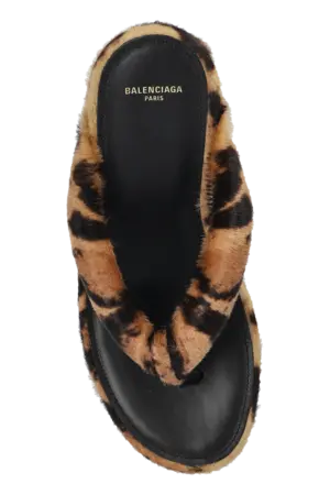 Balenciaga Wedge Heeled Slides ‘gaeta
