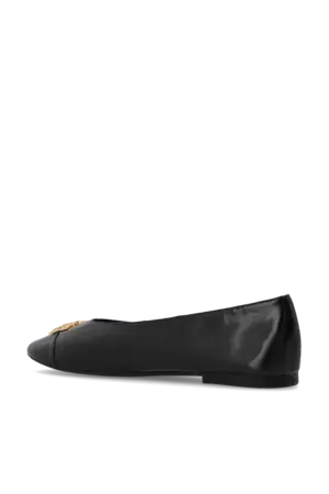 Tory Burch Charlie’ Leather Ballet Flats