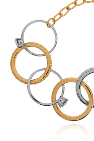 Moschino Bracelet With Shimmering Crystals