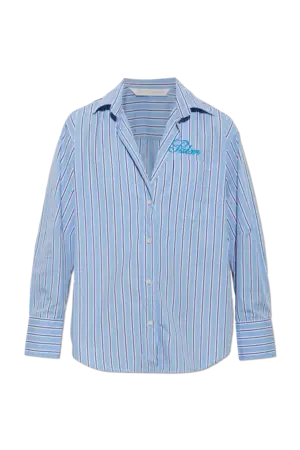Palm Angels Shirt With Striped Pattern