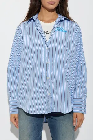 Palm Angels Shirt With Striped Pattern