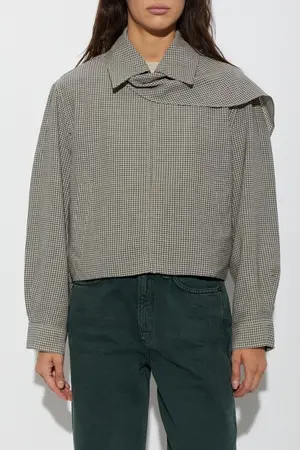 Rag & Bone Wool Jacket With Scarf