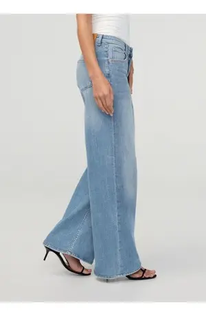 DUER Performance Denim Mid Rise Loose Straight - Current