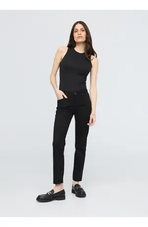 DUER Performance Denim Girlfriend - Black