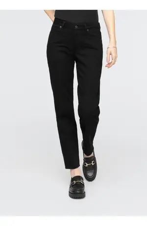 DUER Performance Denim Girlfriend - Black