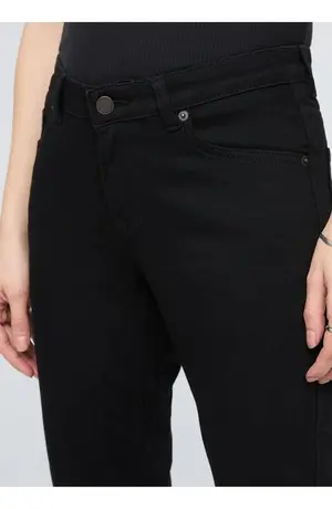 DUER Performance Denim Girlfriend - Black
