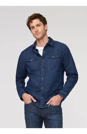 DUER Performance Denim Lite Two-pocket Shirt