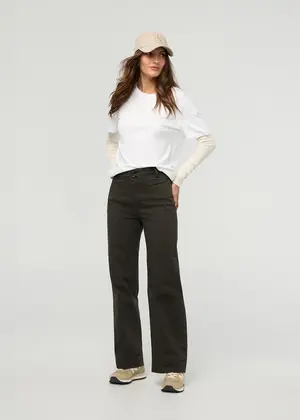 DUER Pure Pima Cotton Dolman Tee - White