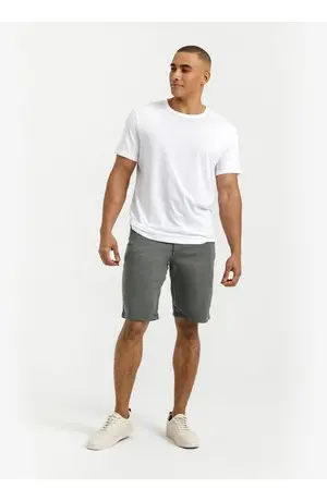DUER No Sweat Short Relaxed - Gull