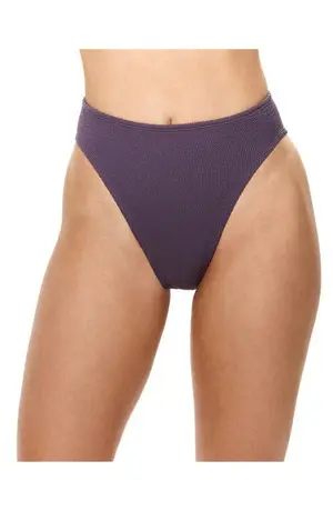GOTTEX Tubular High Waist Bikini Bottom - Black