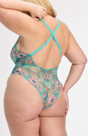 SAVAGE X FENTY Floral Lace Teddy