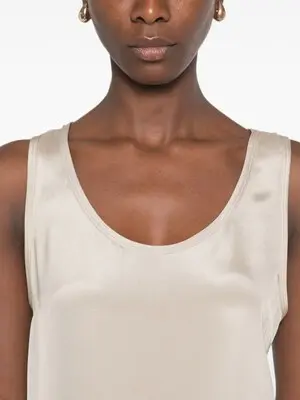 Max Mara Silk Tank Top