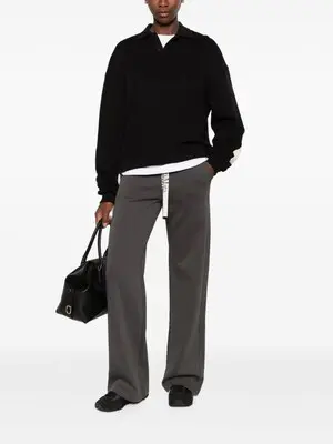 Max Mara Cotton Wide-leg Trousers