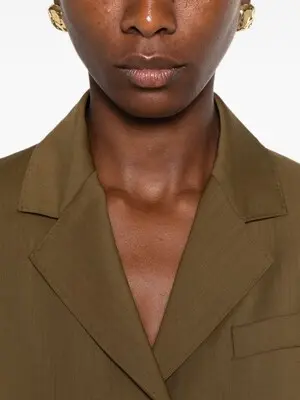 Max Mara Wool Single-breasted Jacket